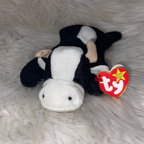 Ty | Toys | Vintage 994 Ty Beanie Babies Daisy The Cow Harry Caray ...